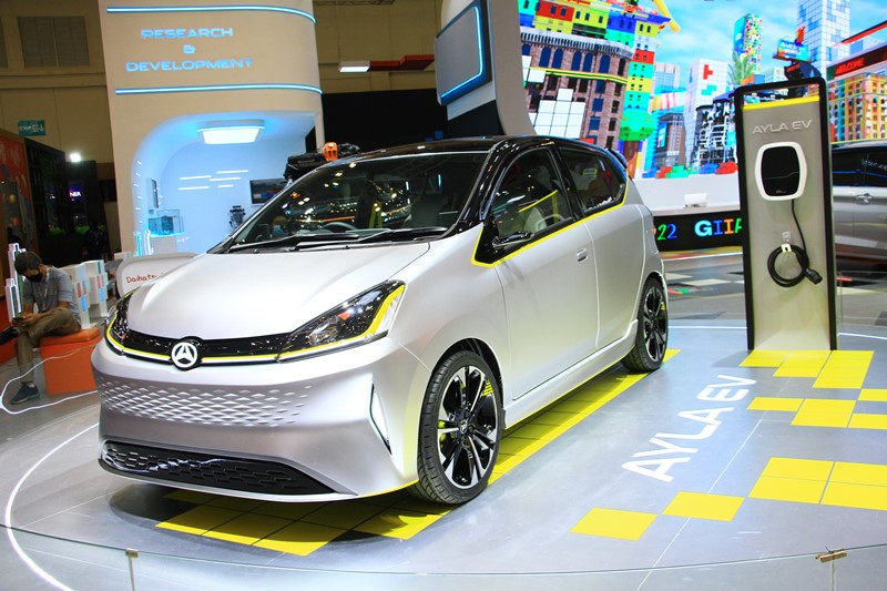 Ramaikan Booming Mobil Listrik, Daihatsu Keluarkan Ayla EV Nan Futuristik