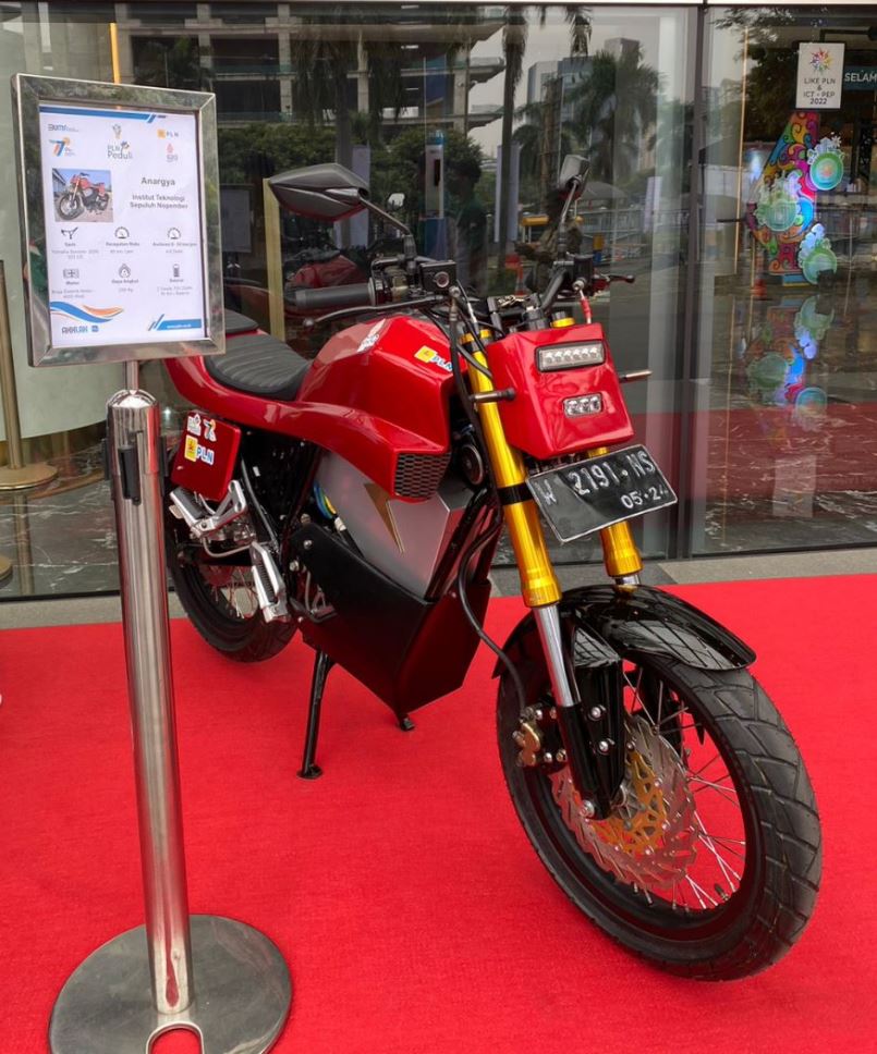 Thevin EV, Motor Listrik Retro Modern Dari Tim ITS Anargya, Sudah Pakai ...