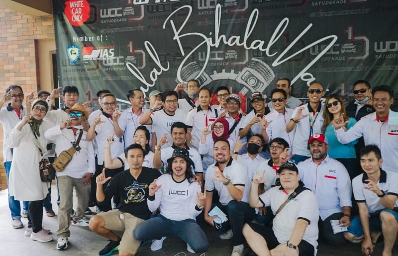 Tandai Eksistensi Satu Dekade, White Car Community (WCC) Sukses Gelar ...