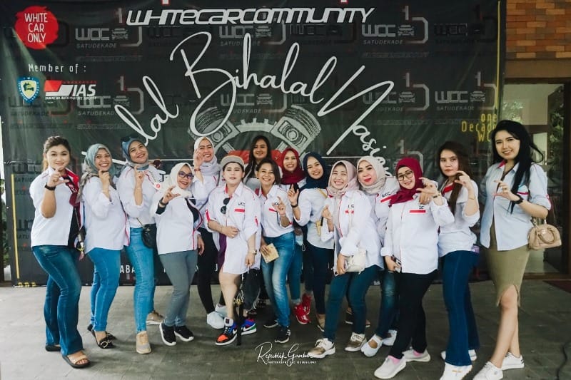 Tandai Eksistensi Satu Dekade, White Car Community (WCC) Sukses Gelar ...