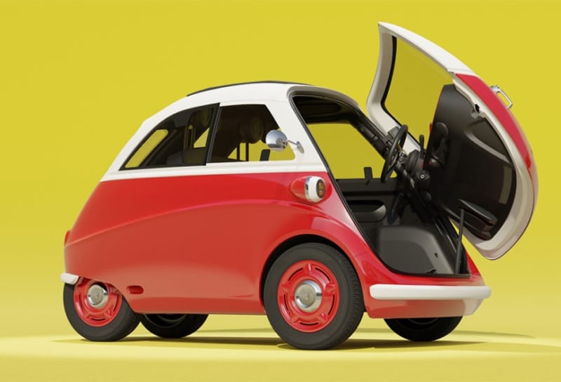 Evetta, Microcar Listrik Dari ElectricBrands Jerman, Pintunya Di Depan ...