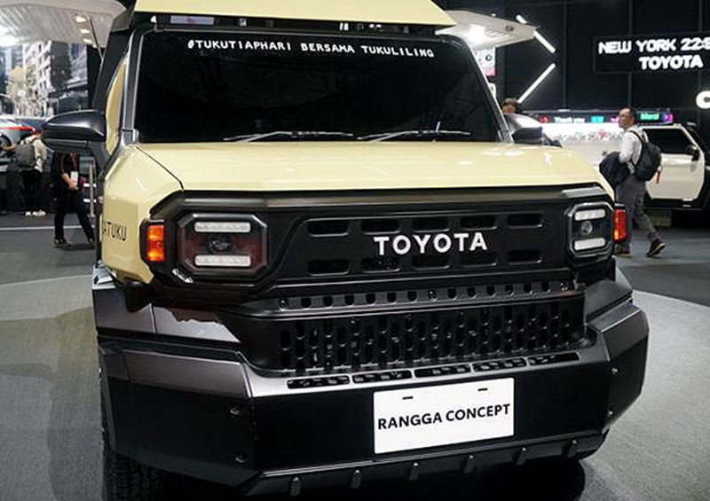 Toyota Rangga Concept Goes International di Event Japan Mobility Show ...