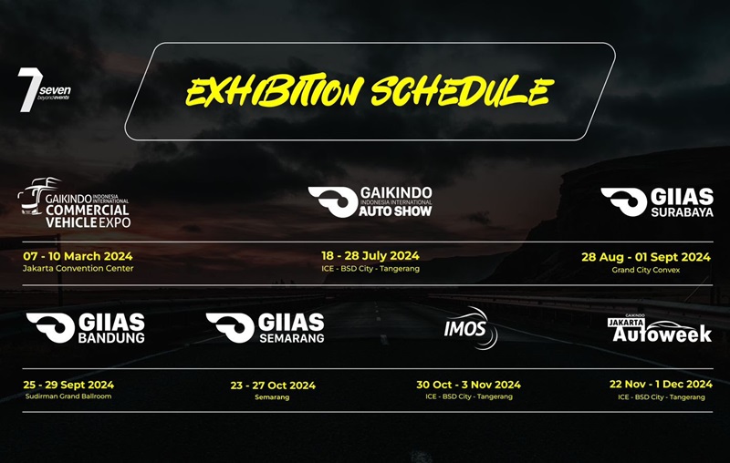 Seven Event Siap Gelar Tujuh Pameran Otomotif di Tahun 2024, Area Pamer Lebih Luas dan ...