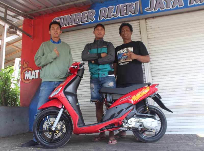 Belum Tau Mio Mirza? Ini Dia Biangnya ! Modifikasi Yamaha Mio 2011 by ...