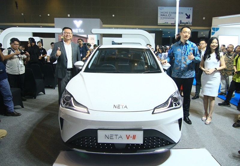 Neta Perkenalkan Model Terbaru Neta V-II di PEVS 2024, Harga Resmi Belum Dirilis