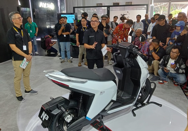 Alva N3, Motor Listrik Murah Tapi Futuristik & Mewah, Harga Terjangkau ...
