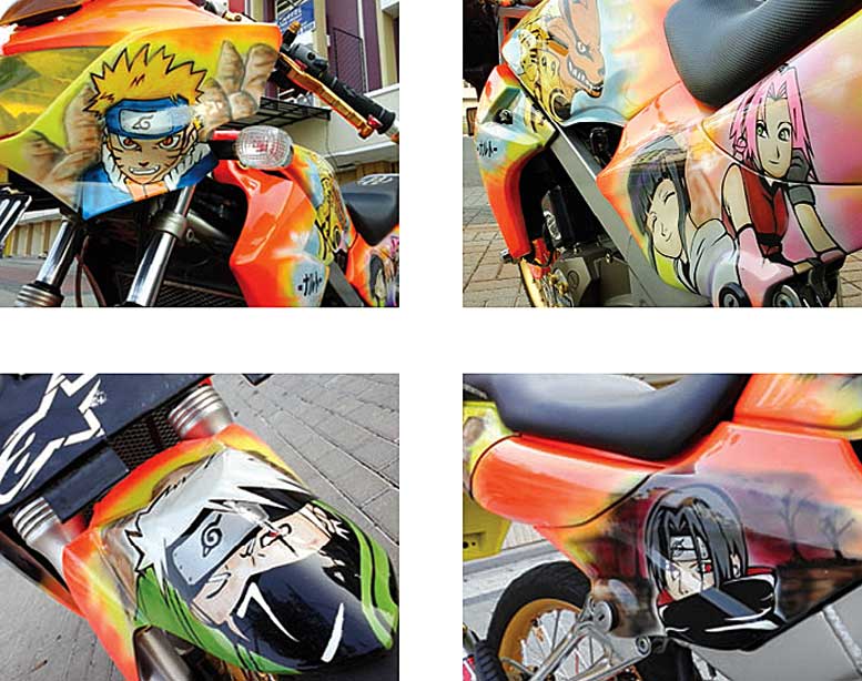 KAWASAKI NINJA R150 ’13 - BEKASI : KERACUNAN NARUTO